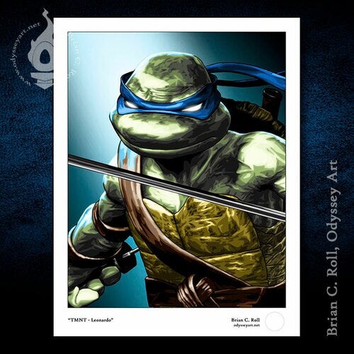 leonardo edit tmnt
