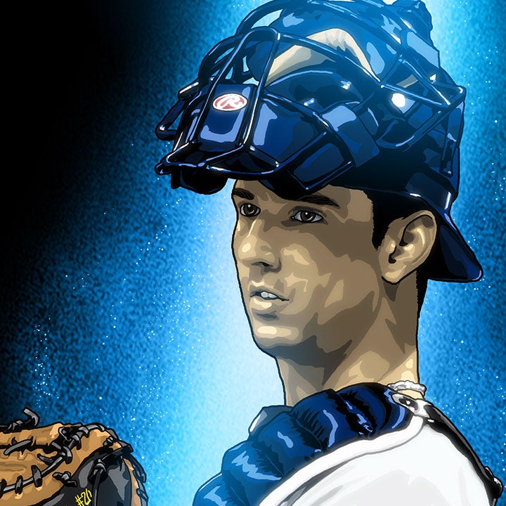 New York Yankees Jorge Posada | Odyssey Art | Art of Brian C. Roll ...