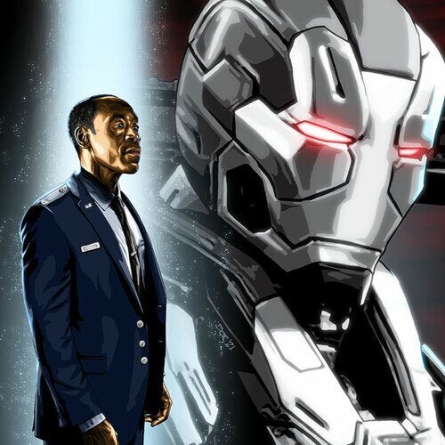 Marvel War Machine Art