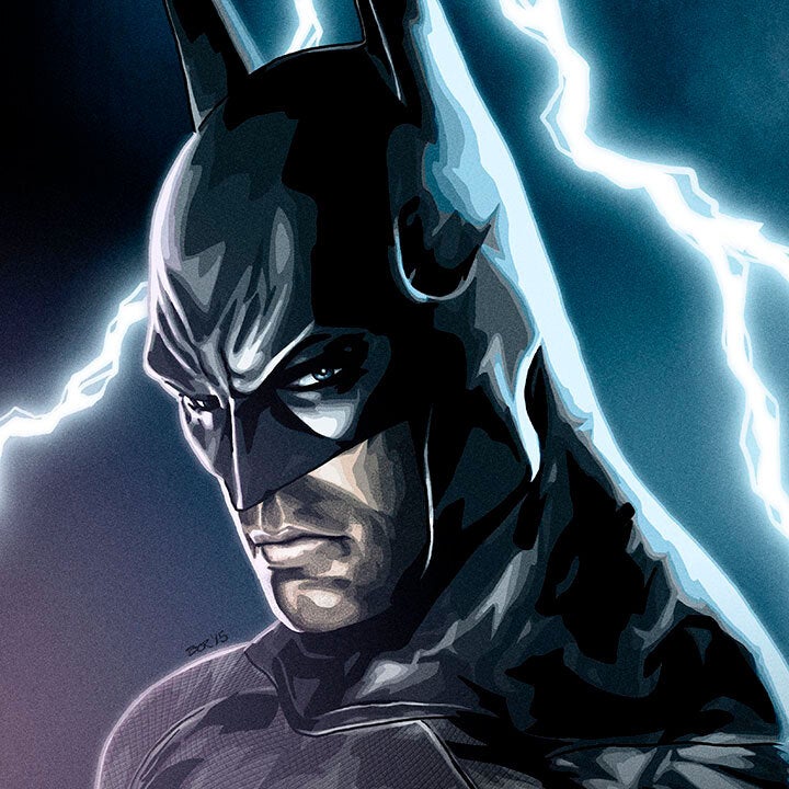 Batman-Arkham City (Small) | Odyssey Art | Art of Brian C. Roll ...