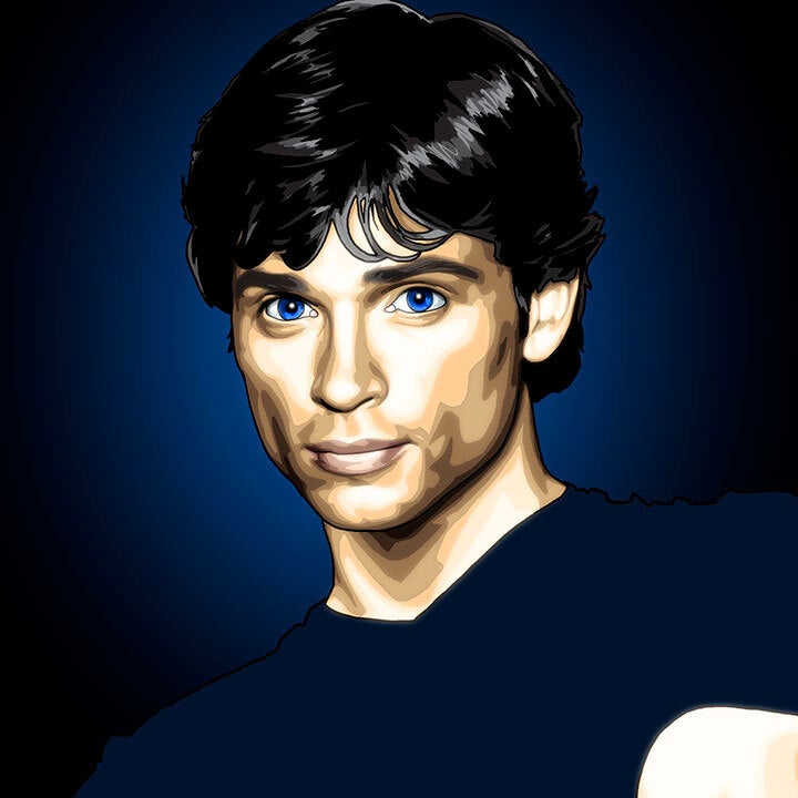 Smallville Clark Kent | Odyssey Art | Art of Brian C. Roll | Odyssey ...