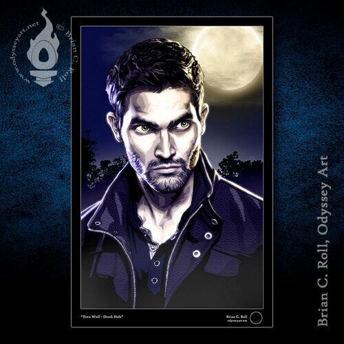 Teen Wolf Poster Derek