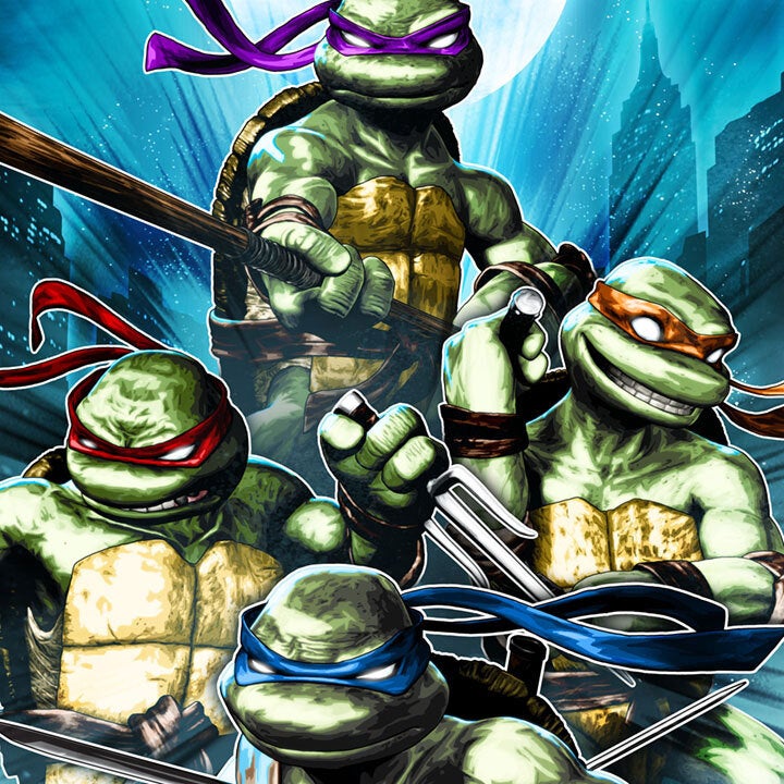 Ninja Turtle Shell Print