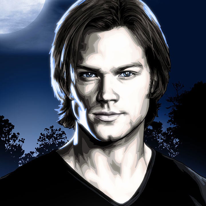 Supernatural Sam Drawings